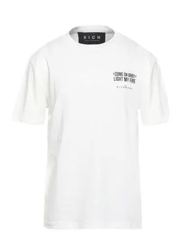 John Richmond T-shirt Size Cotton, Elastane - White