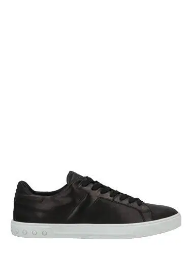 TOD'S Low-top Leather Sneakers - Black