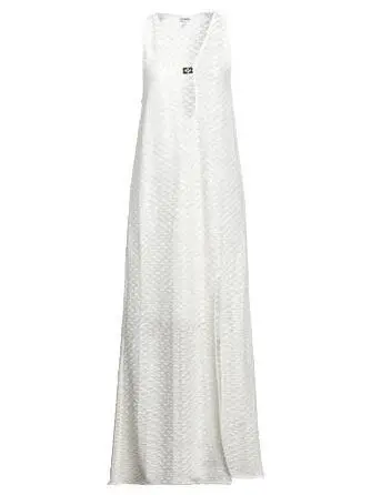 GANNI Maxi Dress - White