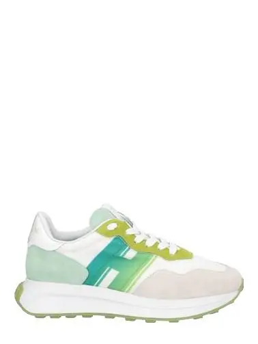 Hogan Light Leather Sneakers - Light Grey