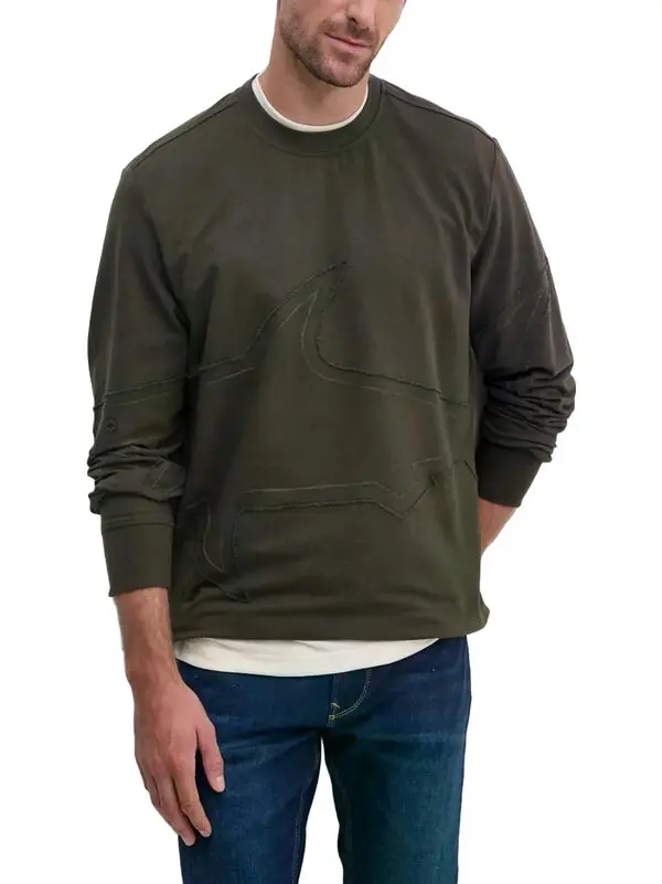 Paul & Shark Long-sleeve Crew Neck Sweatshirt - Green