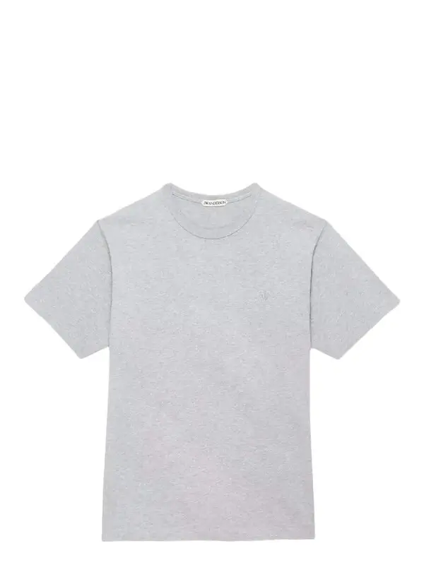 JW Anderson Embroidered Anchor T-shirt - Grey
