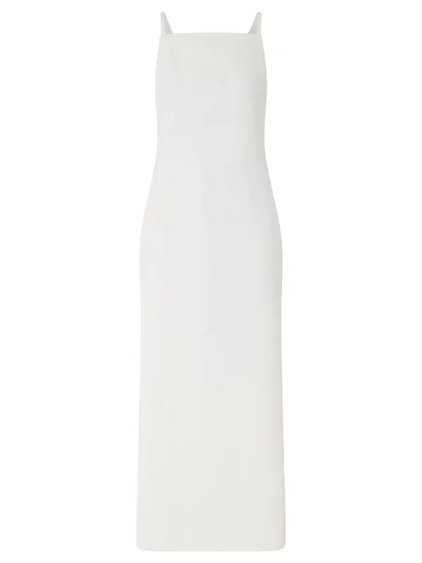 Givenchy Crepe Midi Dress - Neutrals