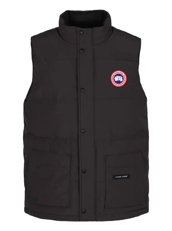 Canada Goose Padded Gilet Freestyle Crew Black Label - Brown
