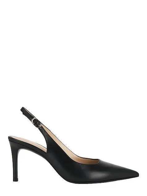 STUART WEITZMAN Power Slingback 75 Pump - Black