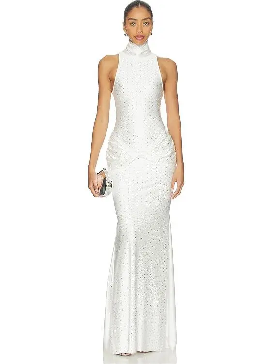 Delfi Royamaxi Dress - Ivory