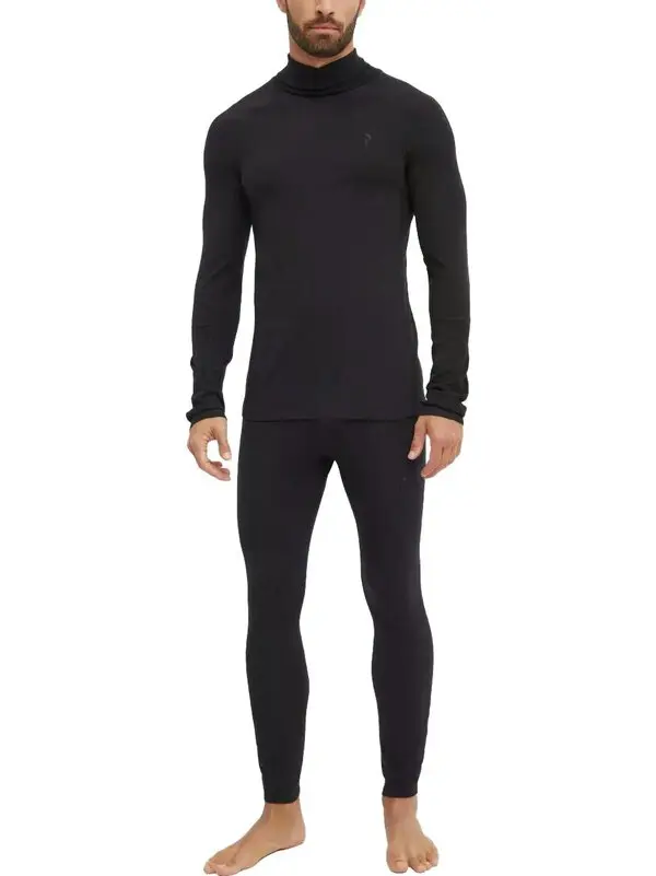 PEAK PERFORMANCE Long-sleeve Base-layer Top - Black