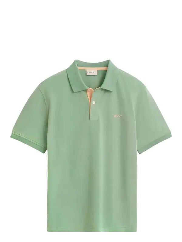 Gant Collared Polo Shirt - Green