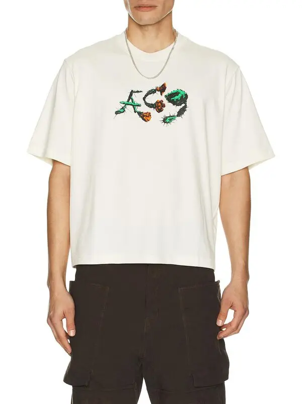 Nike Nsw Tee In Cream - Pale Ivory