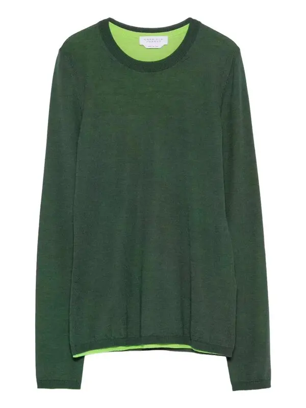 Gabriela Hearst Crew-neck Sweater - Green