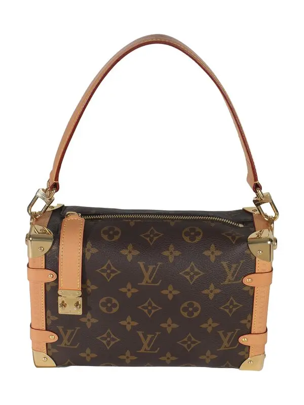 LOUIS VUITTON Monogram Canvas Side Trunk Mm - Brown