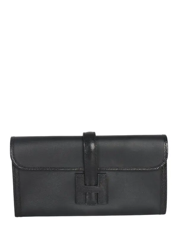 Hermès Swift Lizard Jige Elan Touch 29 - Black