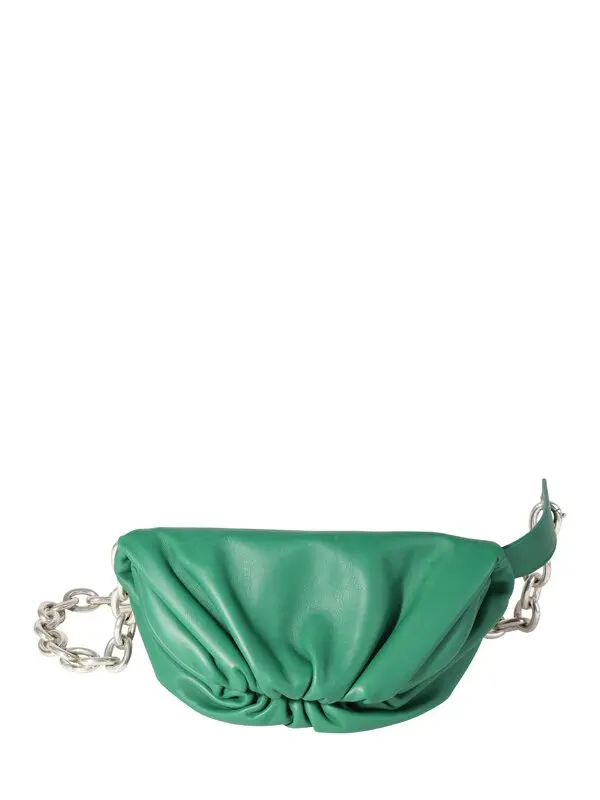 Bottega Veneta Nappa Belt Chain Pouch - Green