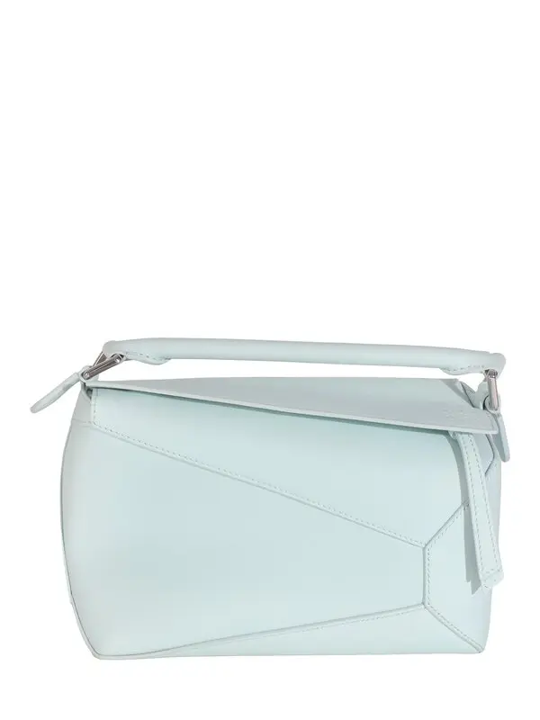 Loewe Iceberg Classic Calfskin Puzzle Edge Bag - Blue
