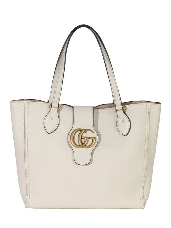 Gucci Gg Marmont Tote - White