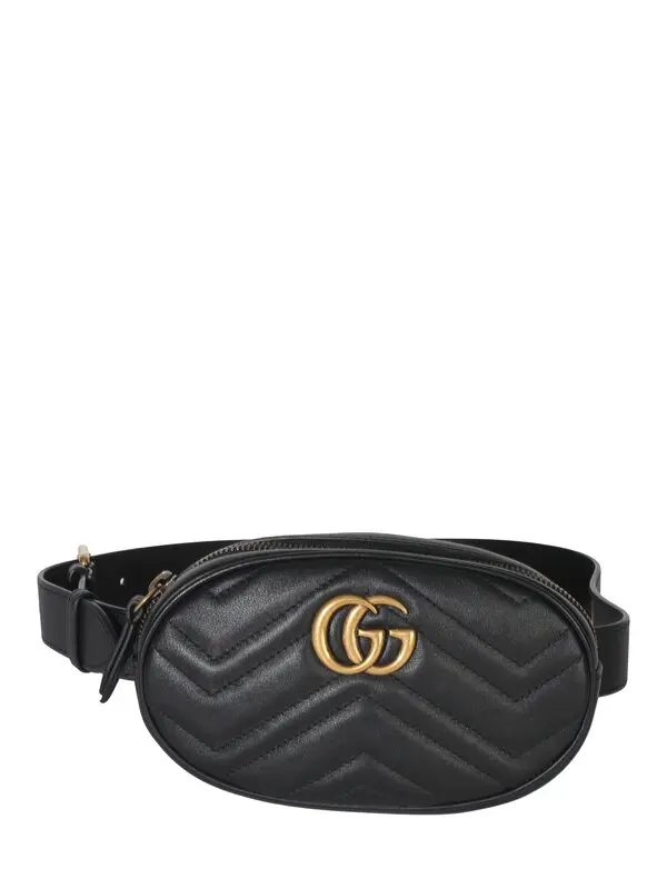 Gucci Gg Marmont Belt Bag - Black