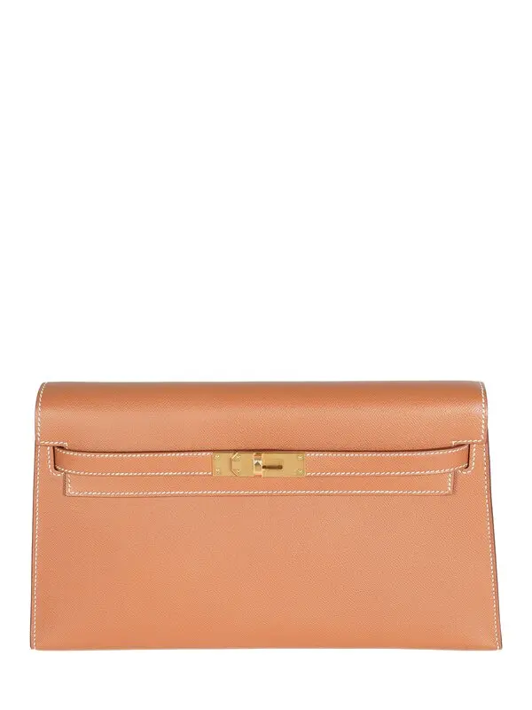 Hermès Gold Madame Kelly Elan Ghw - Brown