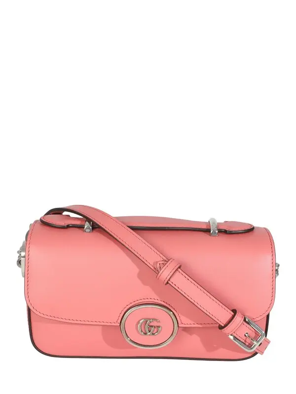 Gucci Petite Gg Top Handle Shoulder Bag - Pink