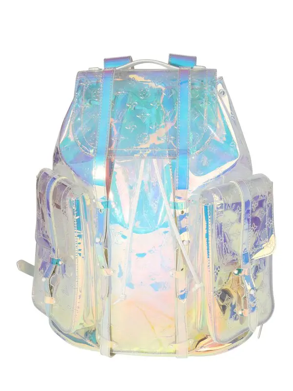 LOUIS VUITTON X Virgil Abloh Pvc Prism Christopher Backpack - Multicolor