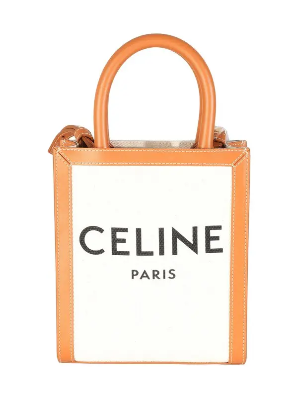 Celine Vertical Cabas Bag - Beige