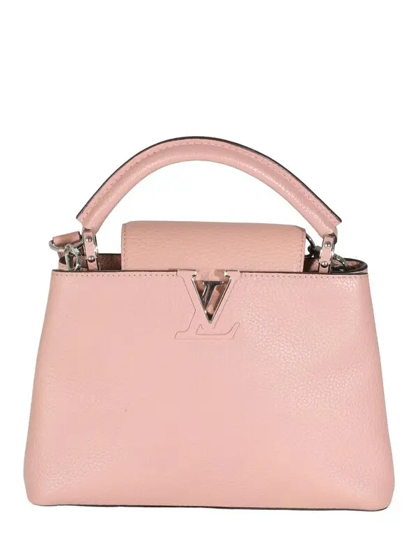 LOUIS VUITTON Petale Taurillon Capucines Bb - Pink