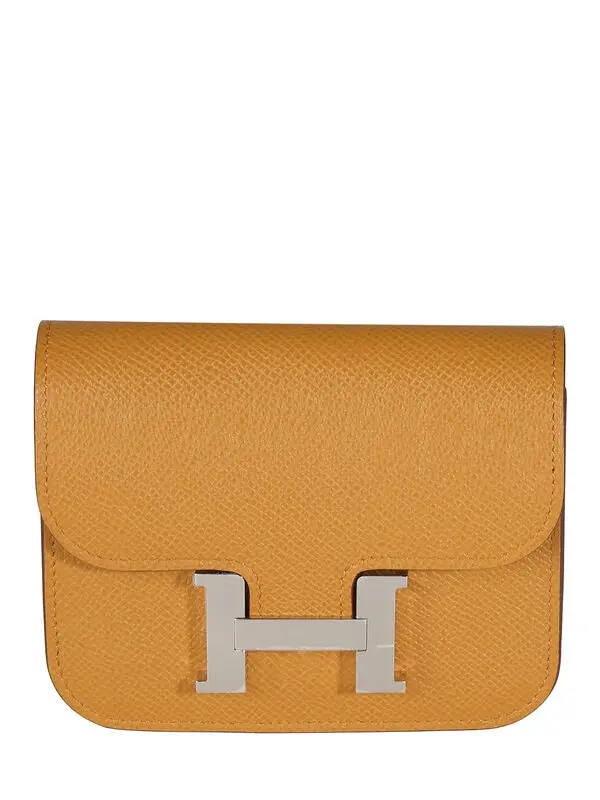 Hermès Constance Slim Wallet - Brown
