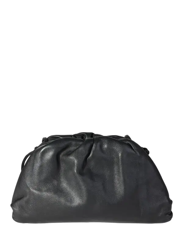 Bottega Veneta Calfskin Pouch Bag - Black