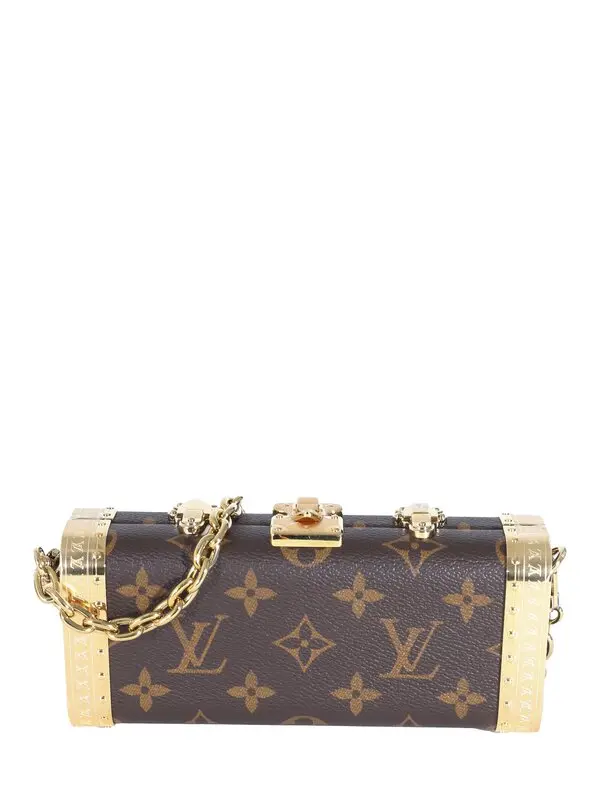 LOUIS VUITTON Monogram Canvas Vanity Case Pm - Brown