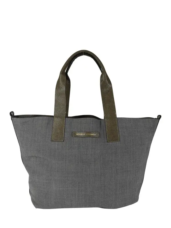 Brunello Cucinelli Reversible Tote - Green