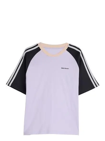 Adidas Wales Bonner Cali Tee Shirt - Purple Tint Black