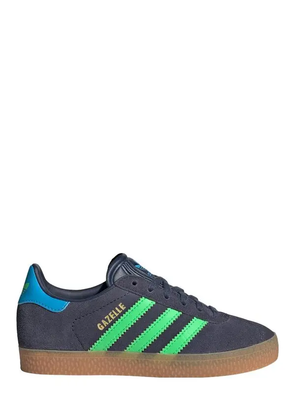 Adidas Gazelle - Shadow Navy Blue/screaming Green/lucid Aquamarine