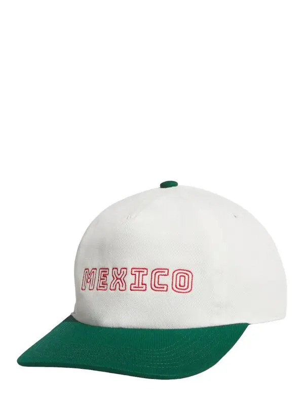 Adidas Mexico Tournament 5-panel - Off White / Team Dark Green / Scarlet