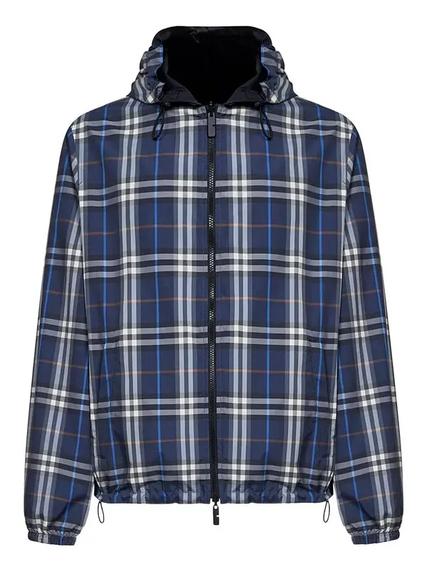 Burberry Reversible Nylon Jacket - Blue