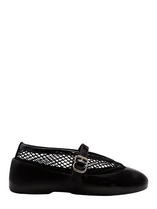 Alaïa Flat Mesh Ballerinas - Black