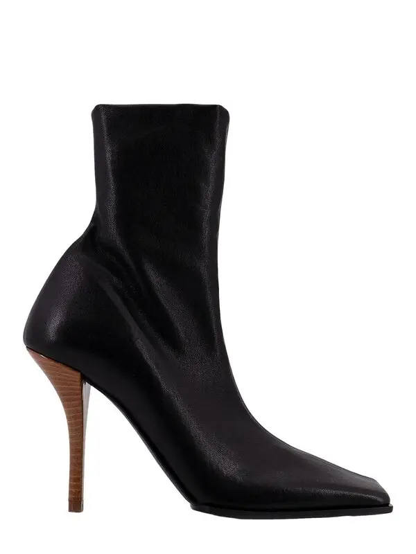 Alaïa Leather Boots - Black