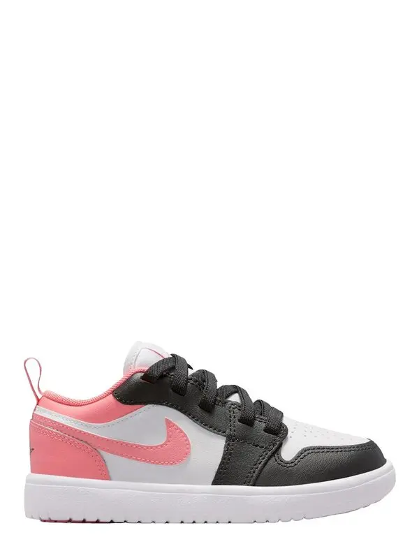 JORDAN 1 Low Alt Sneakers - Black/white/pink Gaze