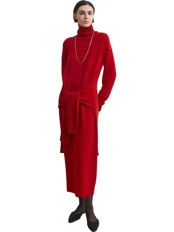 TOTEME Double-sleeve Turtleneck - Poppy
