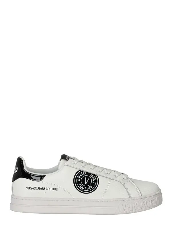 Versace Court 88 V-emblem Sneaker - White
