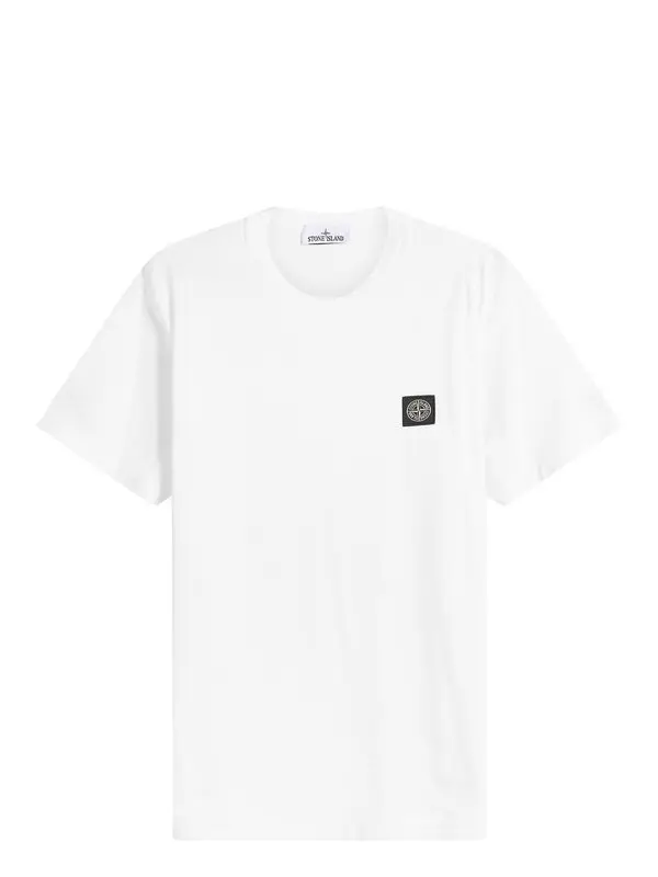 Stone Island Patch Logo T-shirt - White