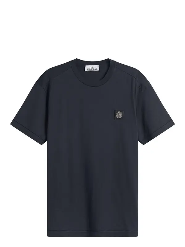 Stone Island Patch Logo T-shirt - Navy Blue