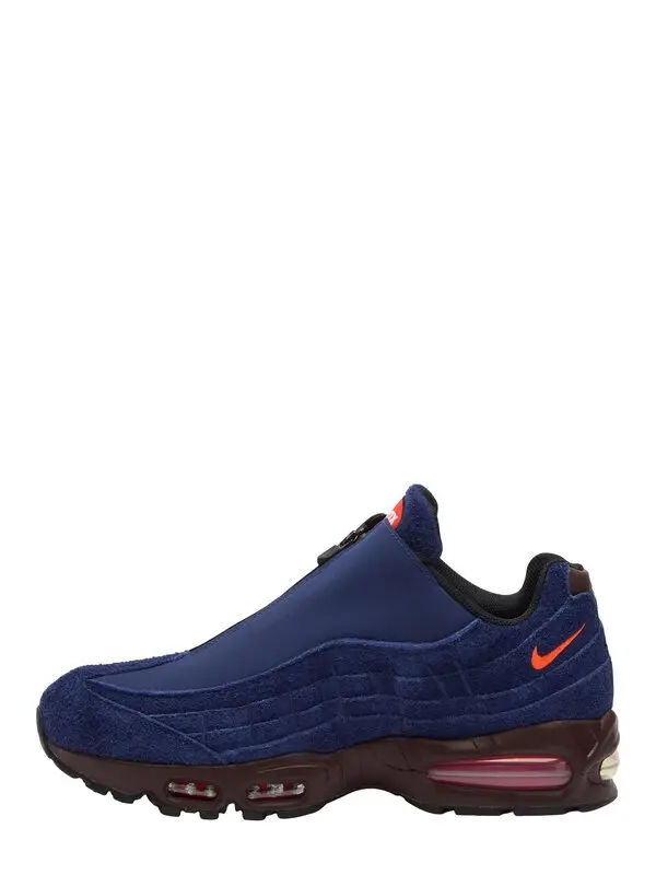 Nike Air Max 95 Big Bubble Zip Sneakers - Loyal Blue/hyper Crimson/el Dorado/black