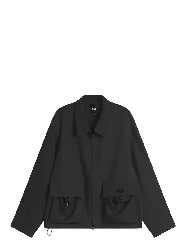 Y3 Technical Shirt Jacket - Black