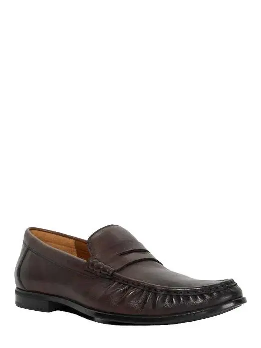 Dune London Penny Loafer - Brown