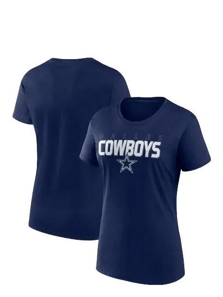 LOGO ATHLETIC Dallas Cowboys Lean T-shirt - Navy