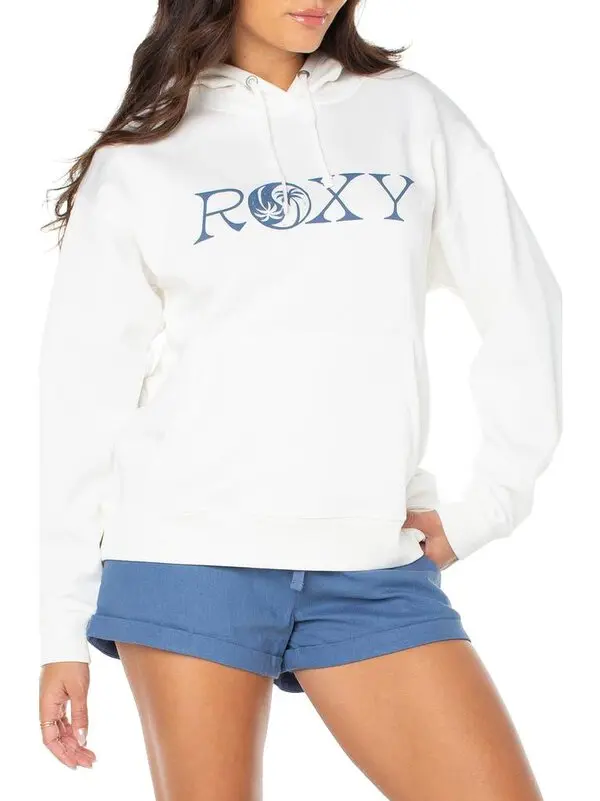 Roxy Graphic Hoodie - Cloud Dancer