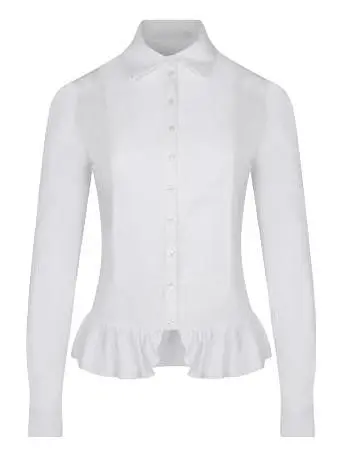 Anne Fontaine Eternity Long Sleeve Shirt - White
