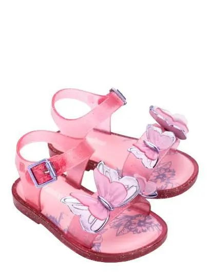 Melissa Fly Iii Sandal - Glitter Pink