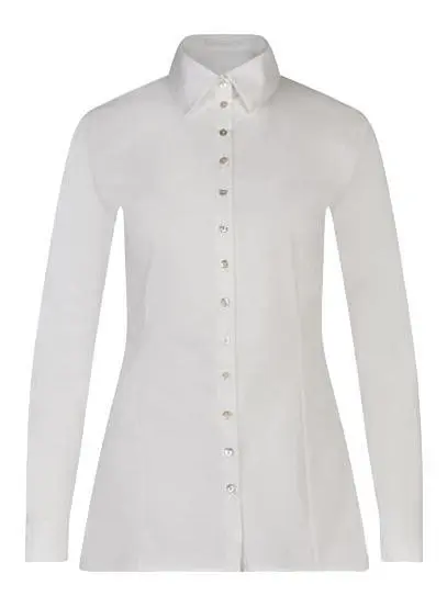 Anne Fontaine Larryton Poplin Shirt - White