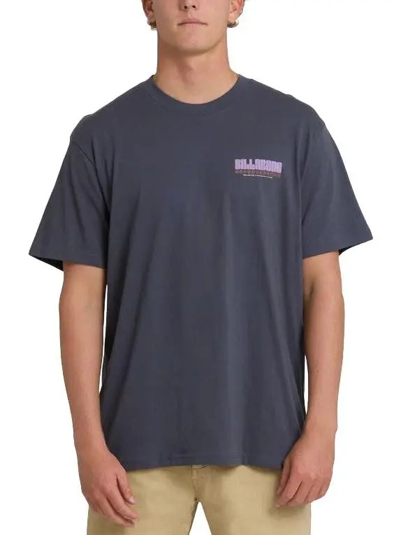 BILLABONG Broadsheet Graphic T-shirt - Graystone