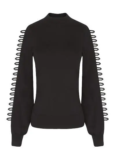 Anne Fontaine Parfum Knit Top - Black